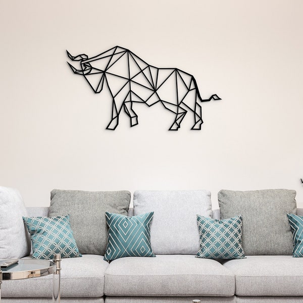 Bull Wall Art - Etsy