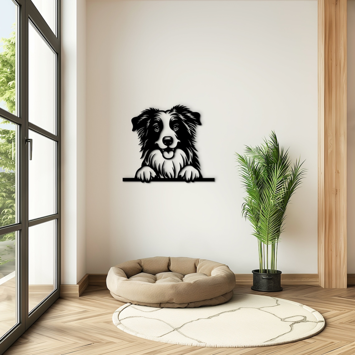 Border Collie Pet Wall Hanging. Unique Dog Lover Gift. Border Collie ...