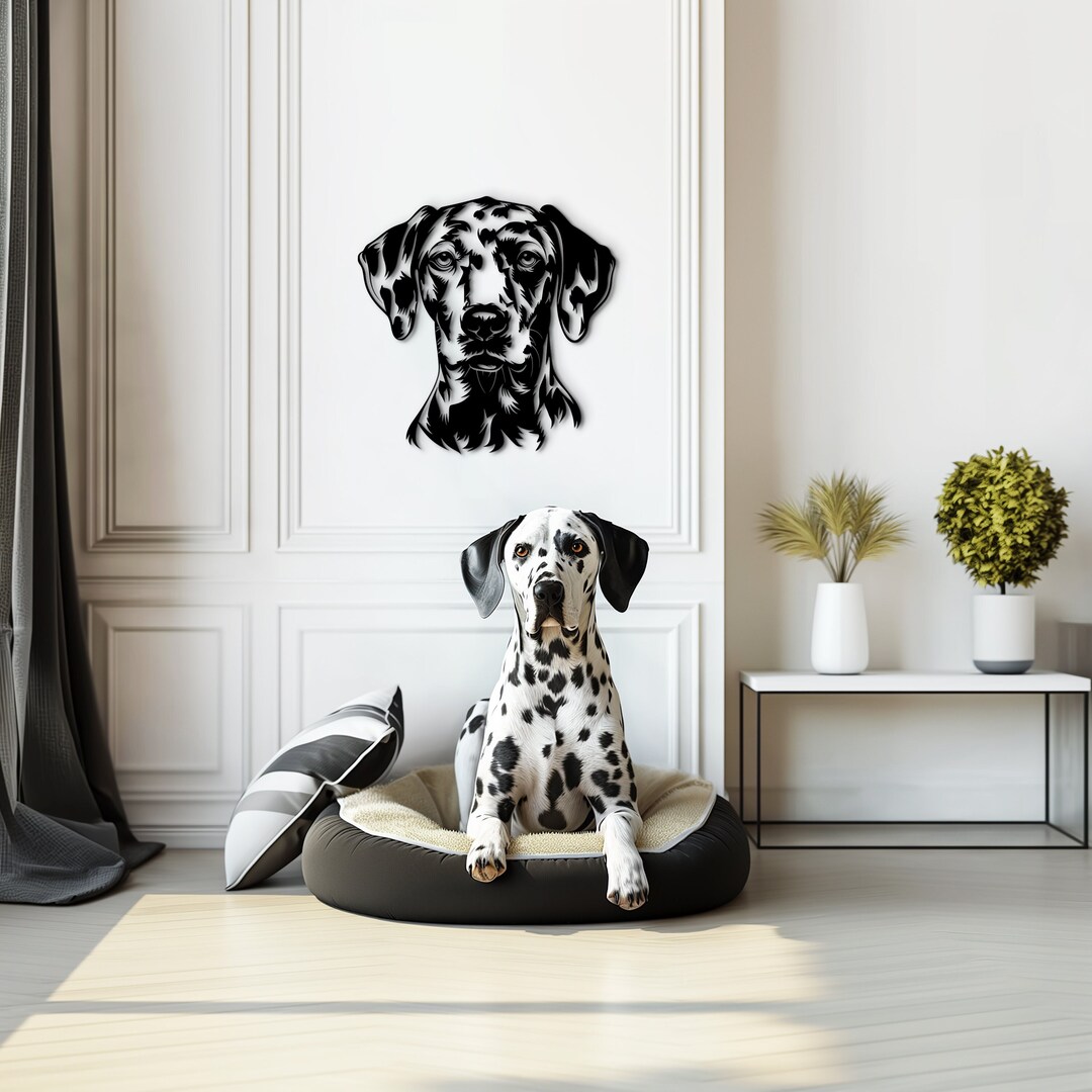 Dalmatian Wall Art Wooden Wall Decor. Custom Dalmatian Sign Dog ...