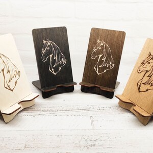 Desk Phone Stand for Office and Home. Beautiful Engraved - Etsy