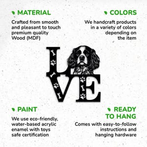 Cavalier King Charles Spaniel Custom Wooden Sign. Dog Portrait Wall ...