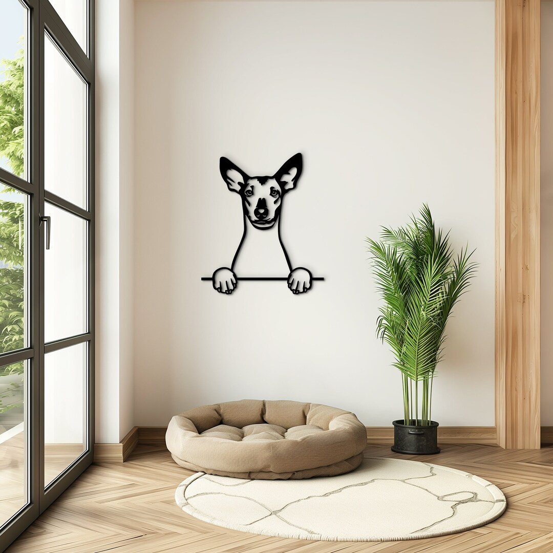Xoloitzcuintli Art Wooden Wall Decor. Xolo Dog Art Pet Portrait Sign ...