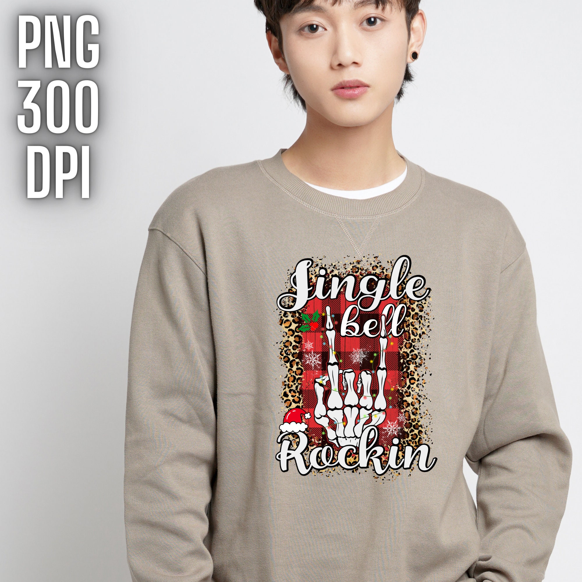 Jingle Bell Rockin’ Png Download-skeleton Hand Rock Sign Png ...