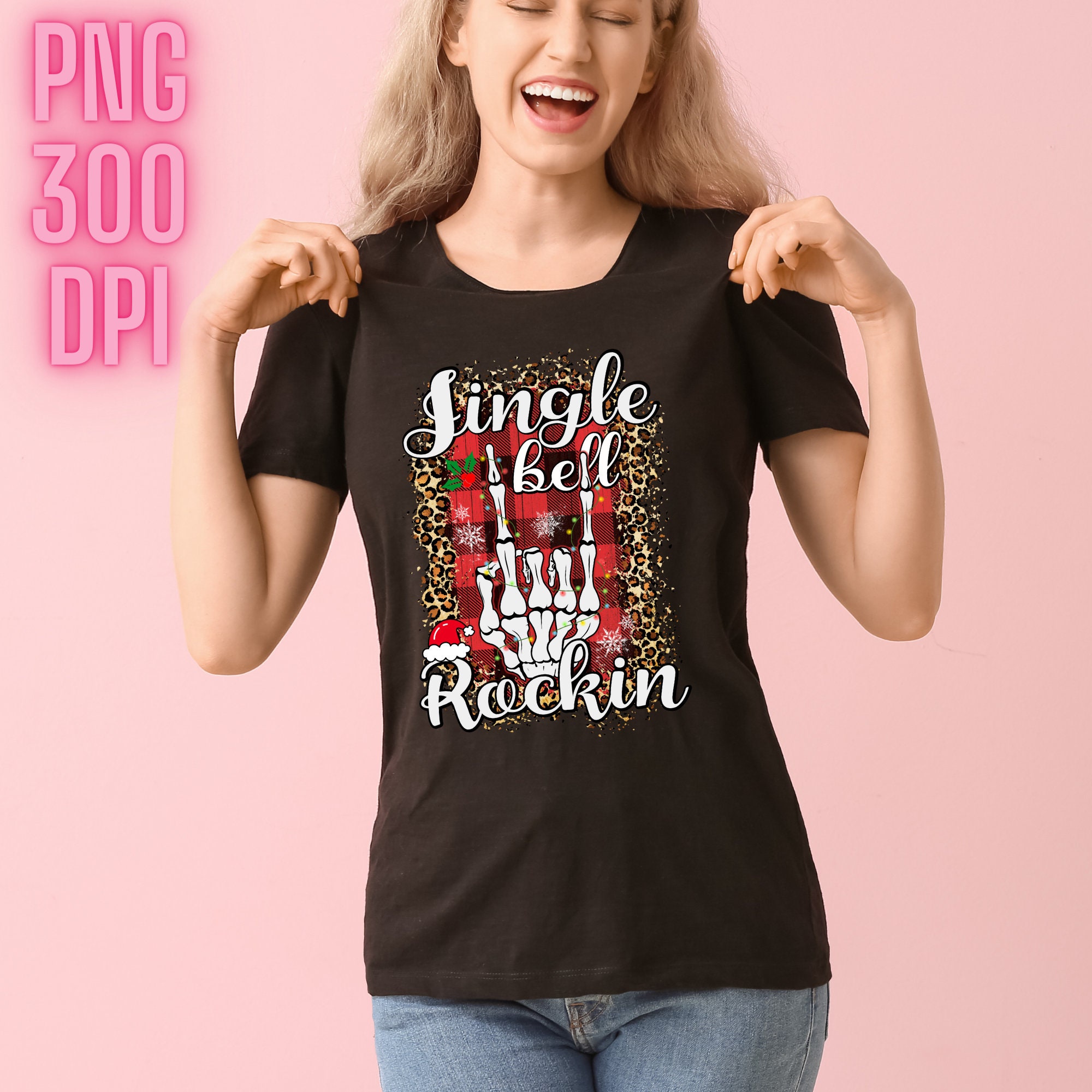 Jingle Bell Rockin’ Png Download-skeleton Hand Rock Sign Png ...