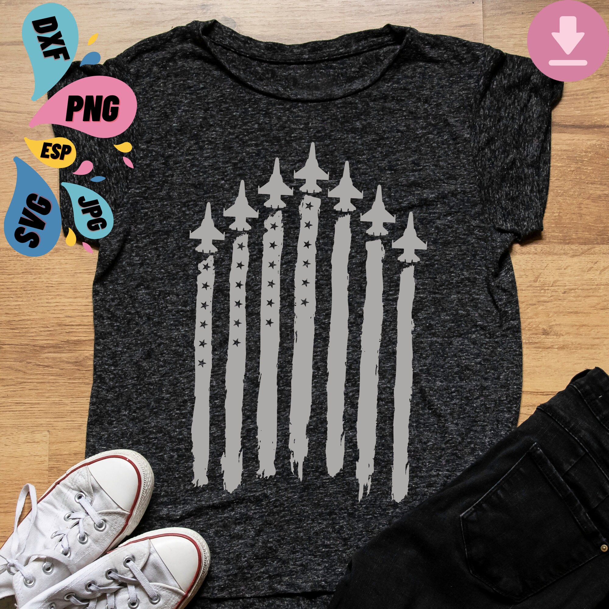 Air Force Fighter Jet Flag Svg, Air Force SVG,F22 Raptor Svg, F16 Svg ...