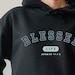 Blessed Life Christian Hoodie, Church Hoodies, Blessed Life Bible ...