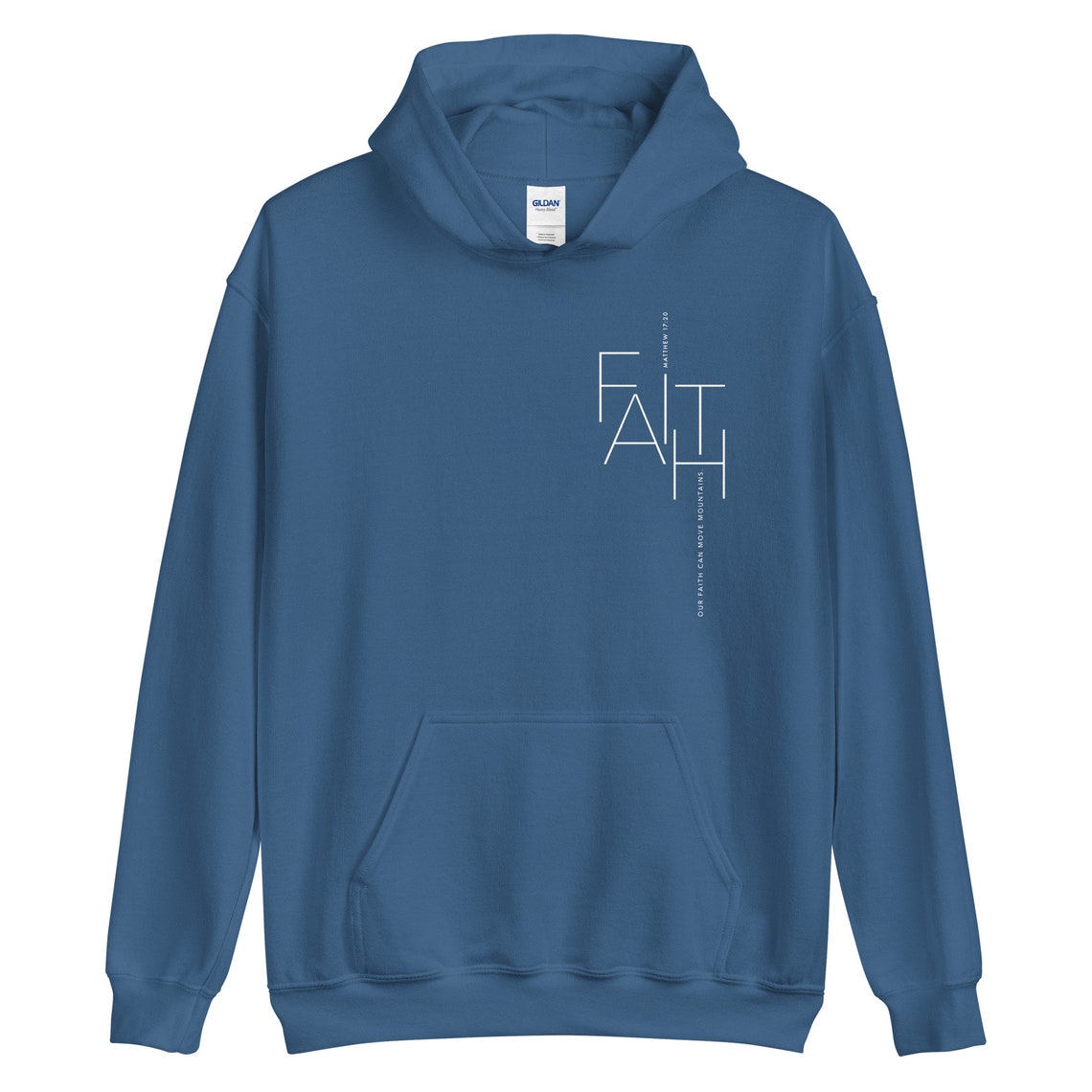 Faith Bible Verse Cool Christian Hoodie, Christian Apparel, Scripture ...