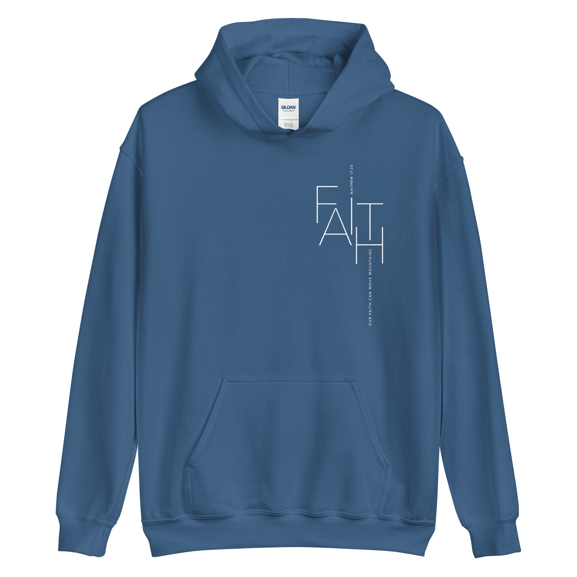 Faith Bible Verse Cool Christian Hoodie Christian Apparel | Etsy