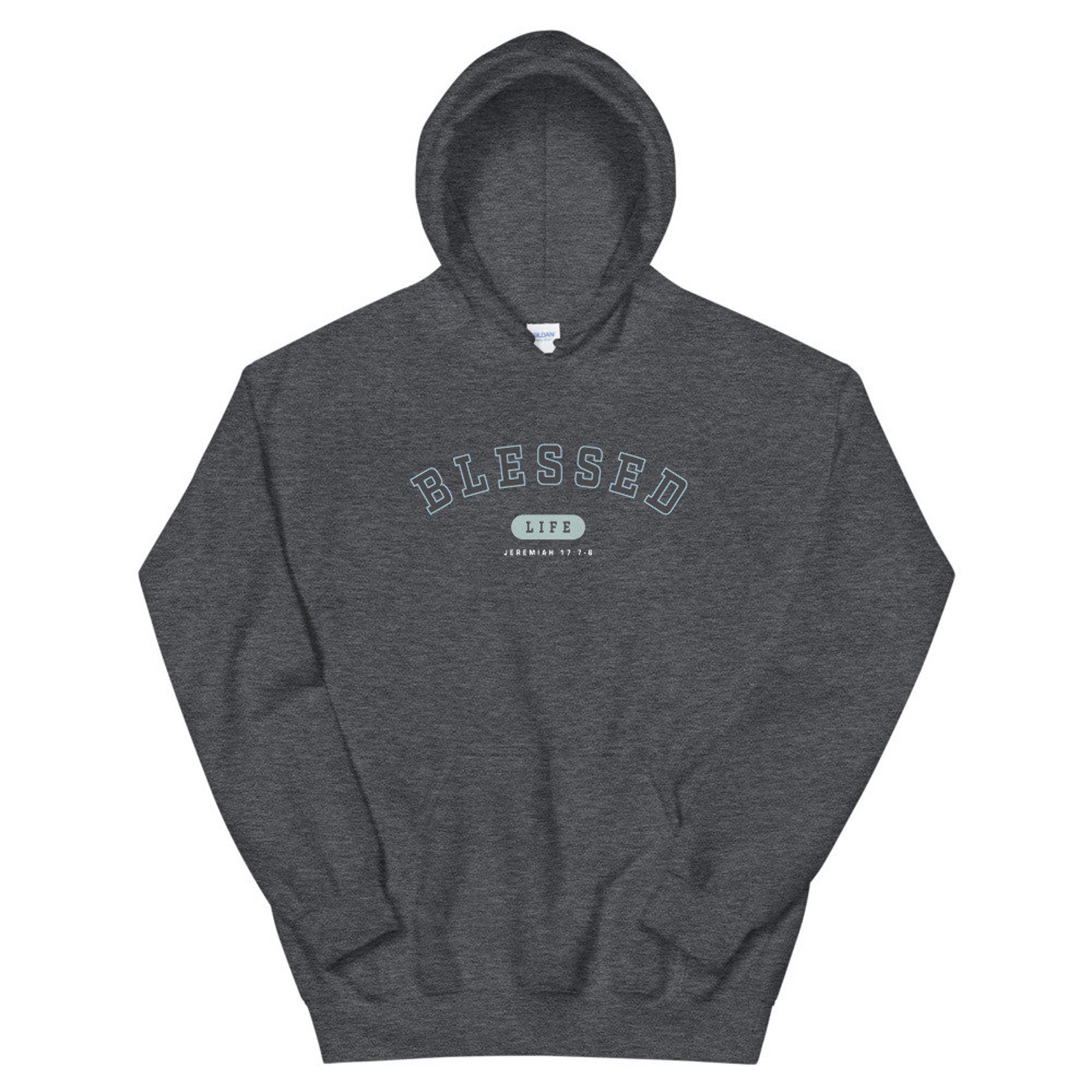 Blessed Life Christian Hoodie, Church Hoodies, Blessed Life Bible ...