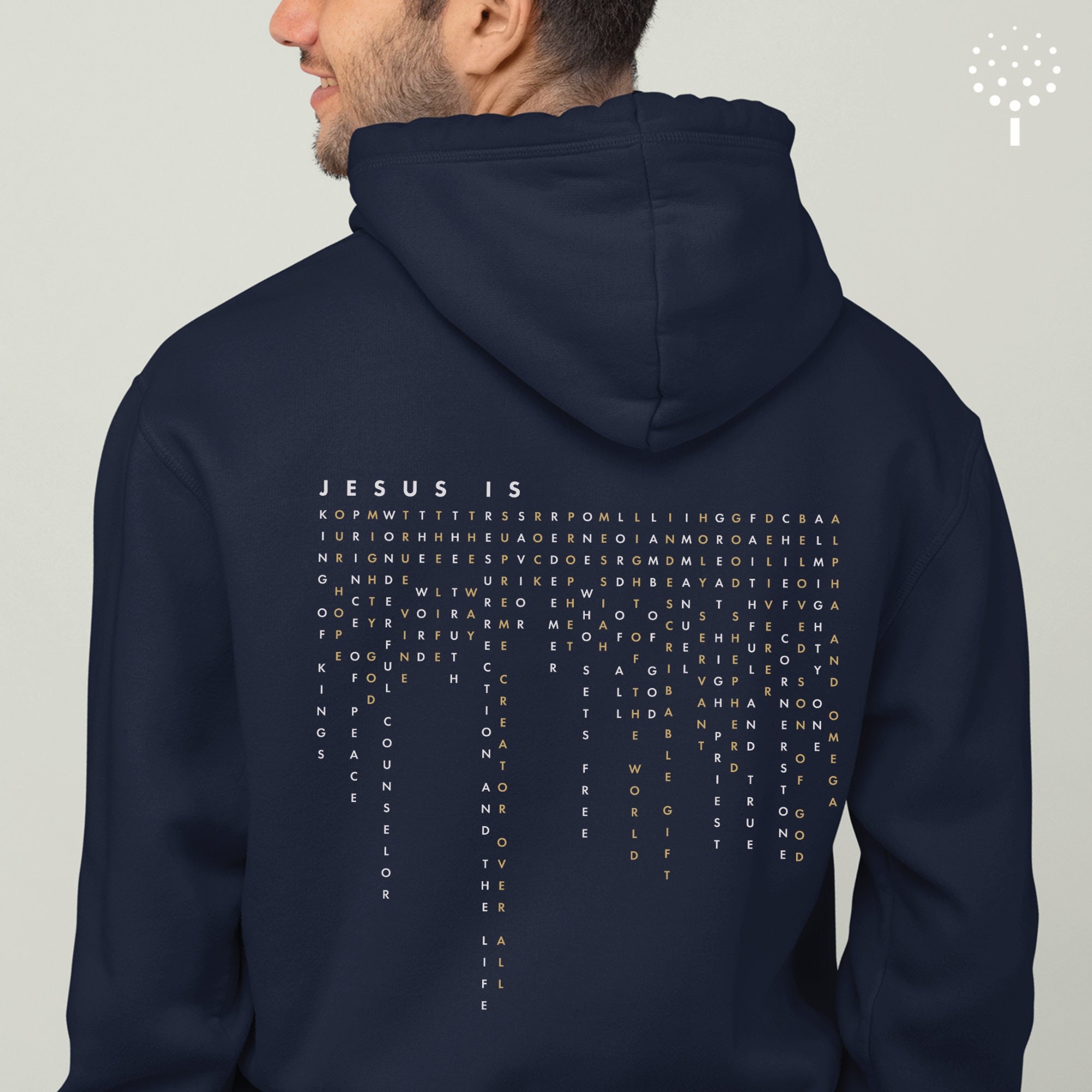 Jesus is (names of God) Cool Christian Hoodies| Names of God Christian ...