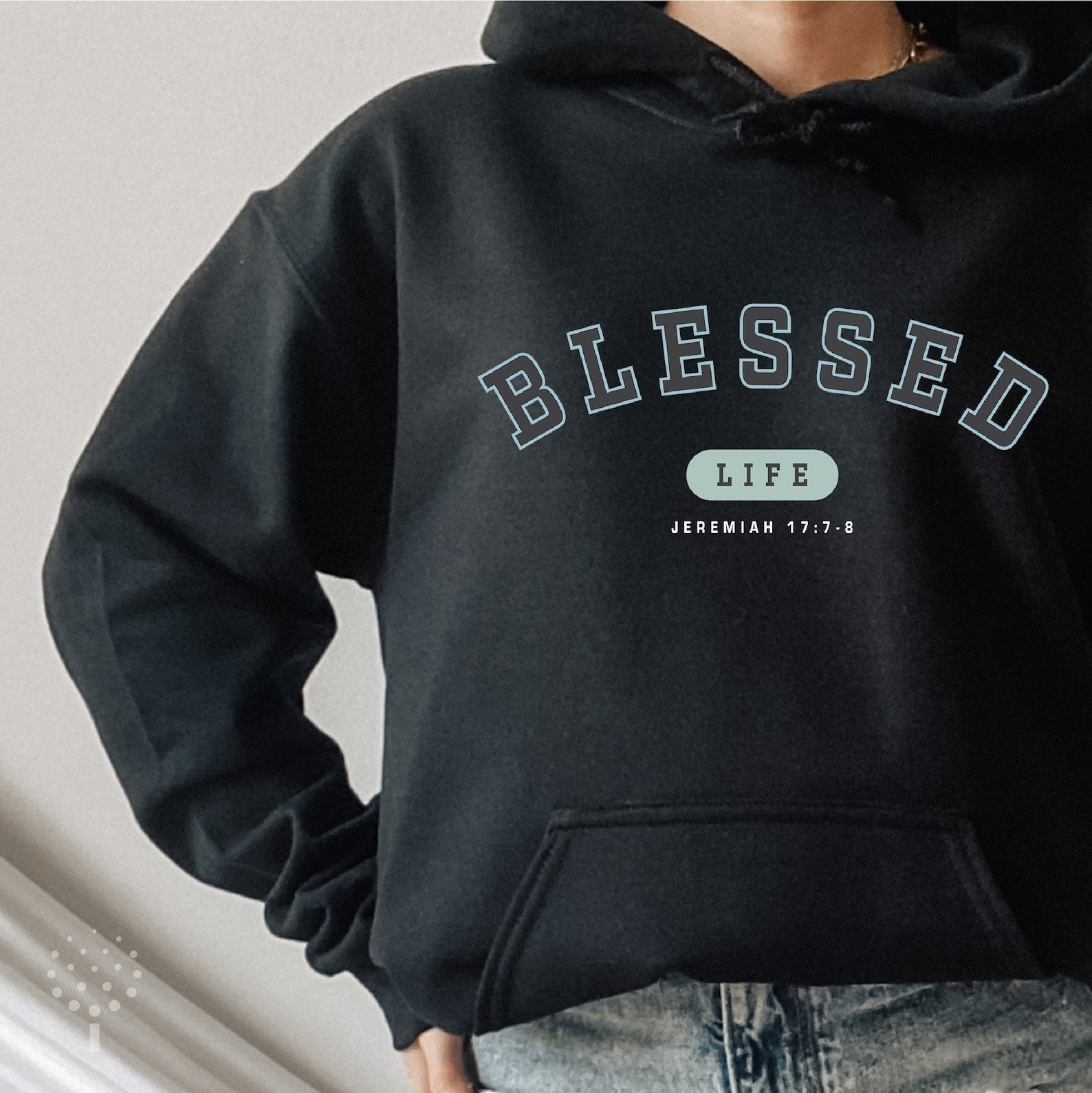 Blessed Life Christian Hoodie, Church Hoodies, Blessed Life Bible ...