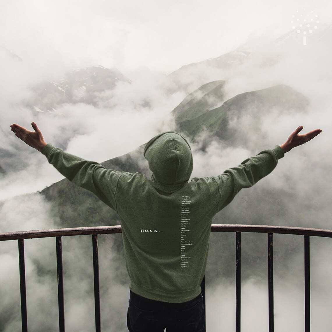 Jesus is names of God Cool Christian Graphic Hoodies Names | Etsy