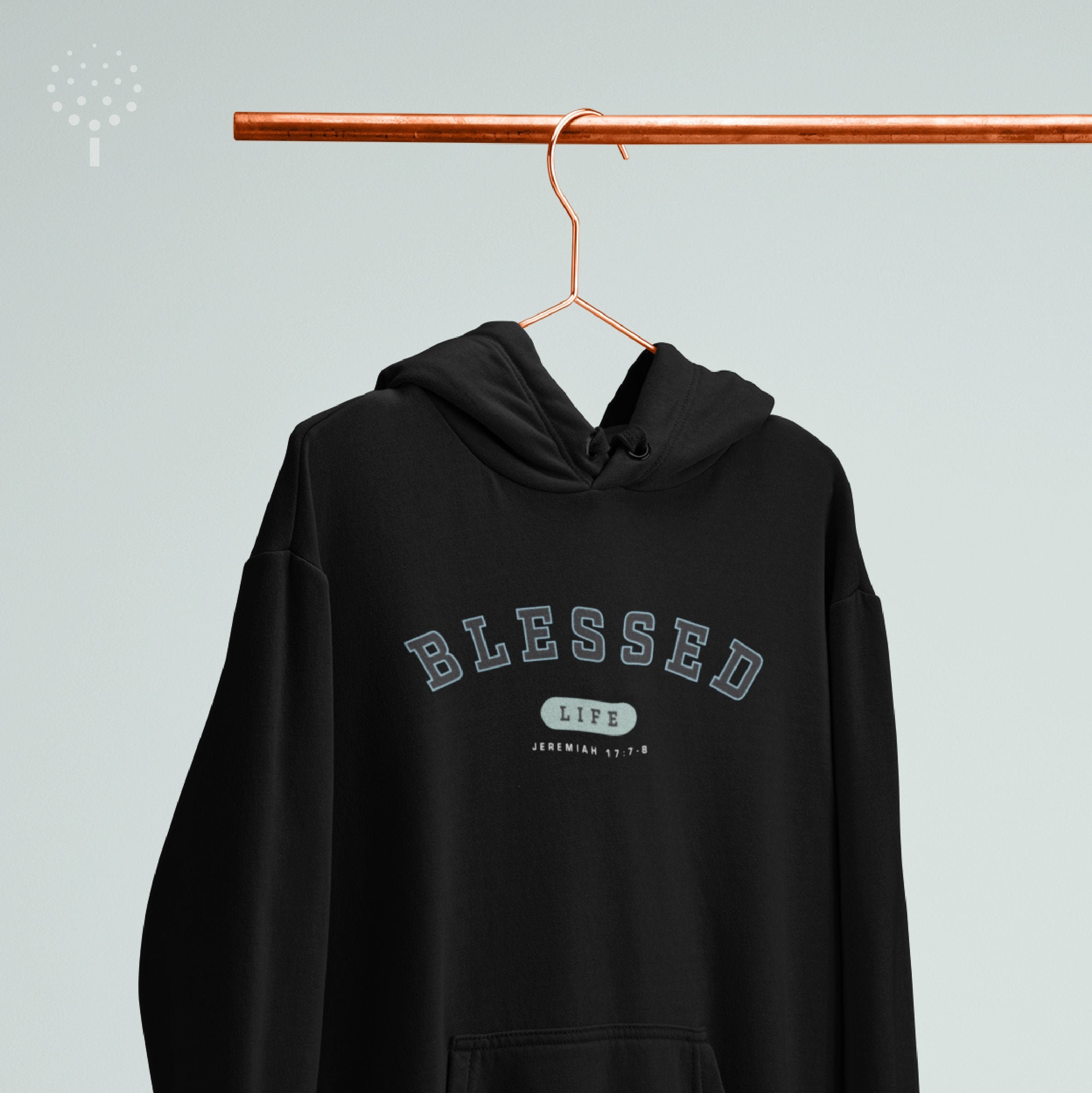Blessed Life Christian Hoodie, Church Hoodies, Blessed Life Bible ...