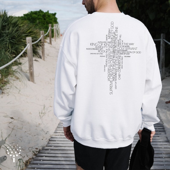 Jesus Isnames of God Cross Typography Graphic Christian - Etsy