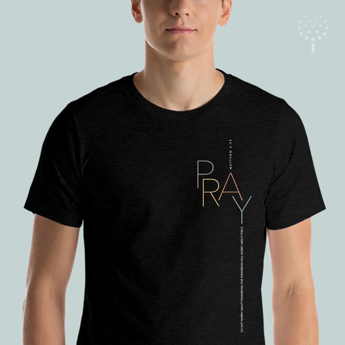 Pray Cool Christian Graphic Shirts Pray Christian Shirt Pray | Etsy