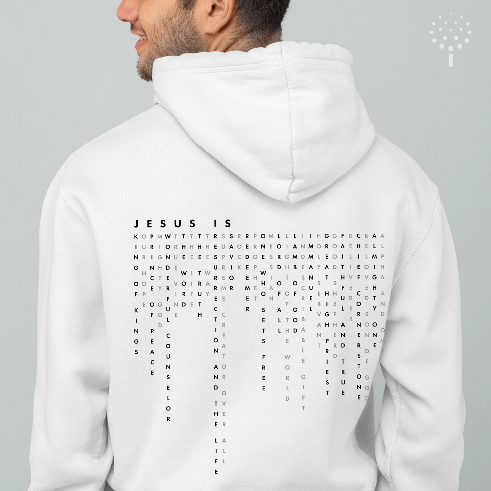 Jesus is (names of God) Cool Christian Graphic Hoodies| Names of God ...