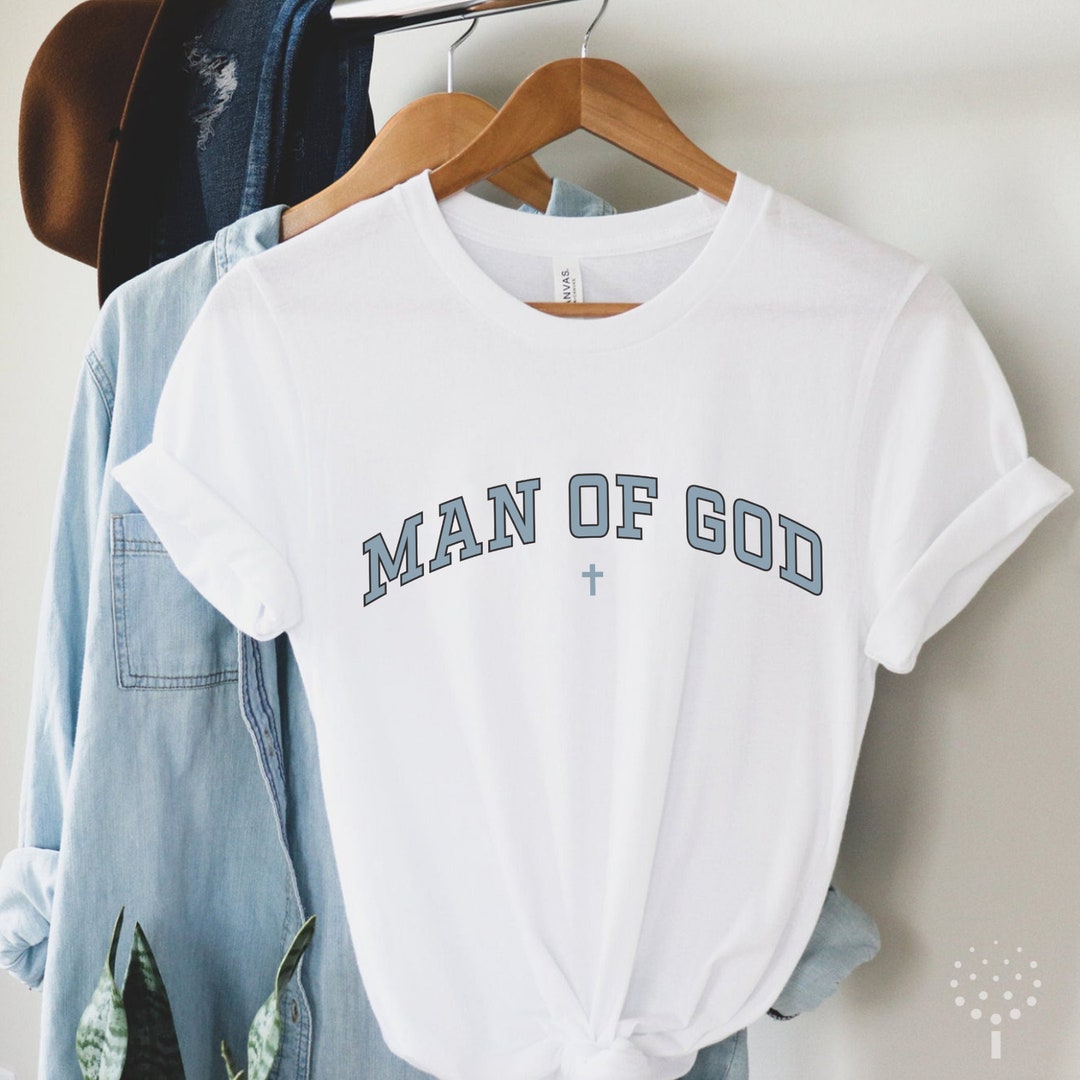 Man of God Shirts| Christian Men Tees| Christian Man Shirts| Cool Jesus ...