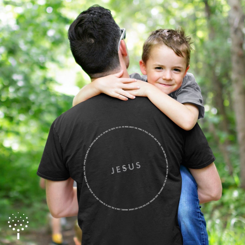 Jesus is names of God Cool Typography Christian Shirts - Etsy