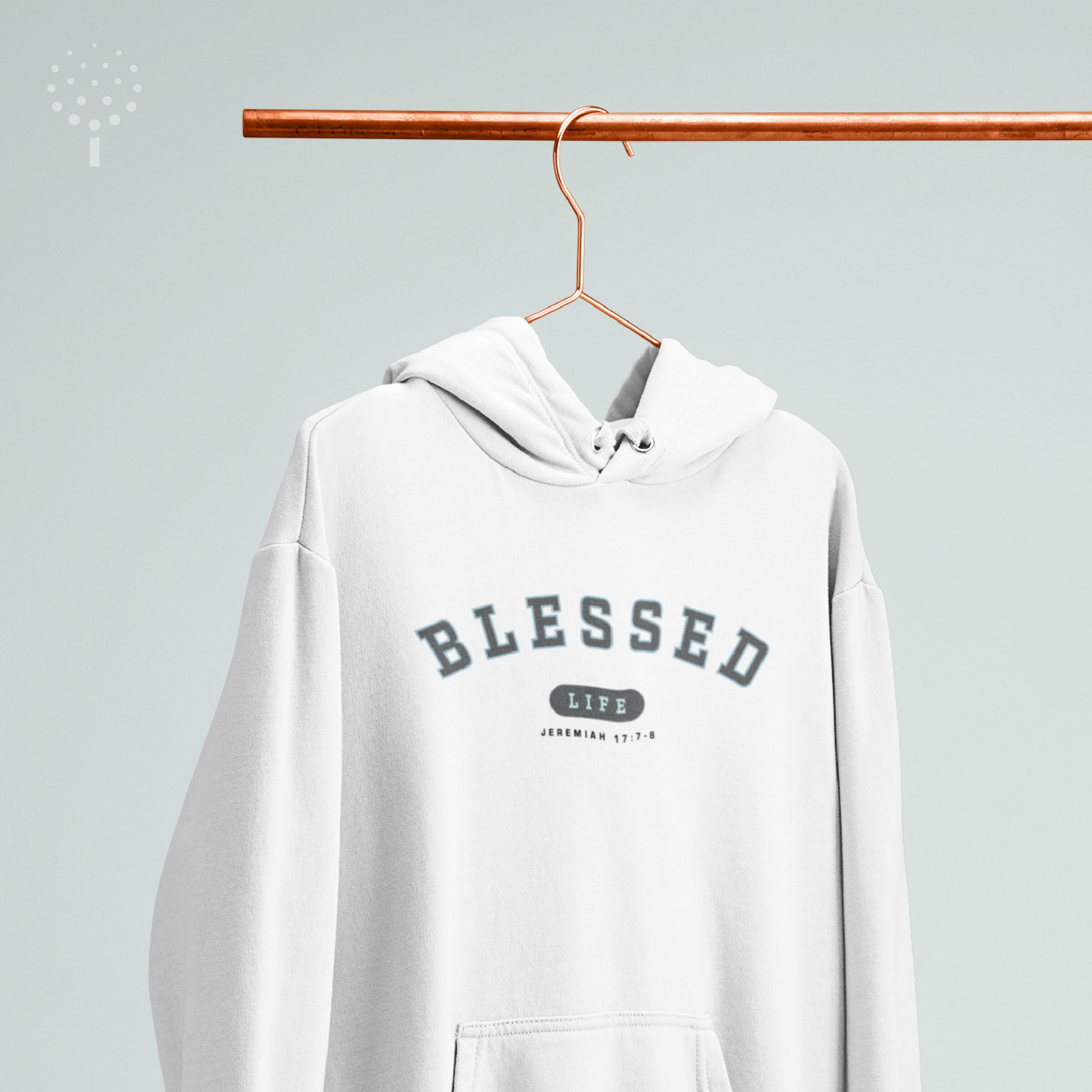 Blessed Life Christian Hoodie, Church Hoodies, Blessed Life Bible ...