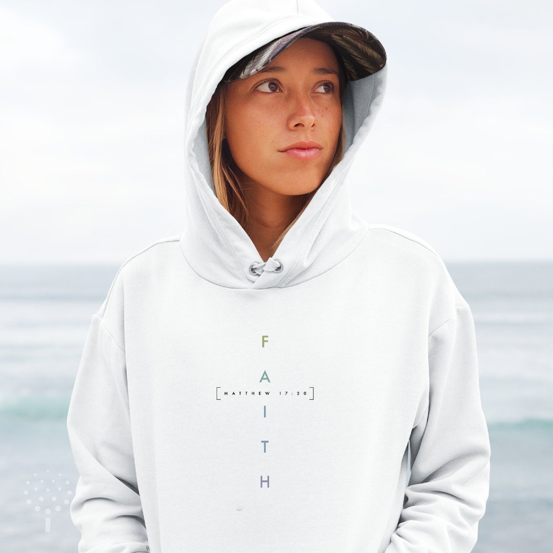 Faith Christian Hoodie, Christian Clothing, Faith Shirt, Faith ...