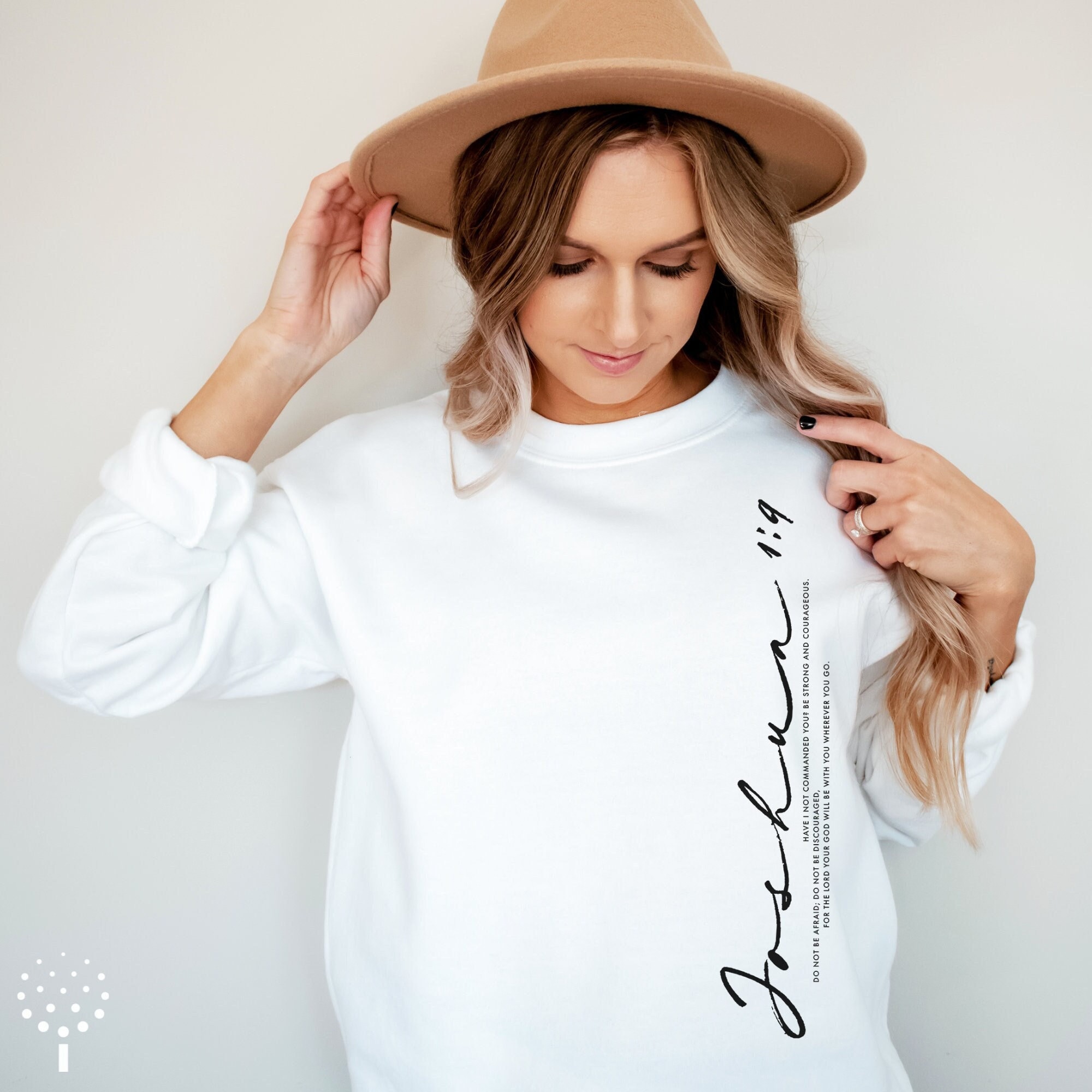 Joshua 1:9 Bible Verse Christian Sweatshirts, Christian Apparel ...