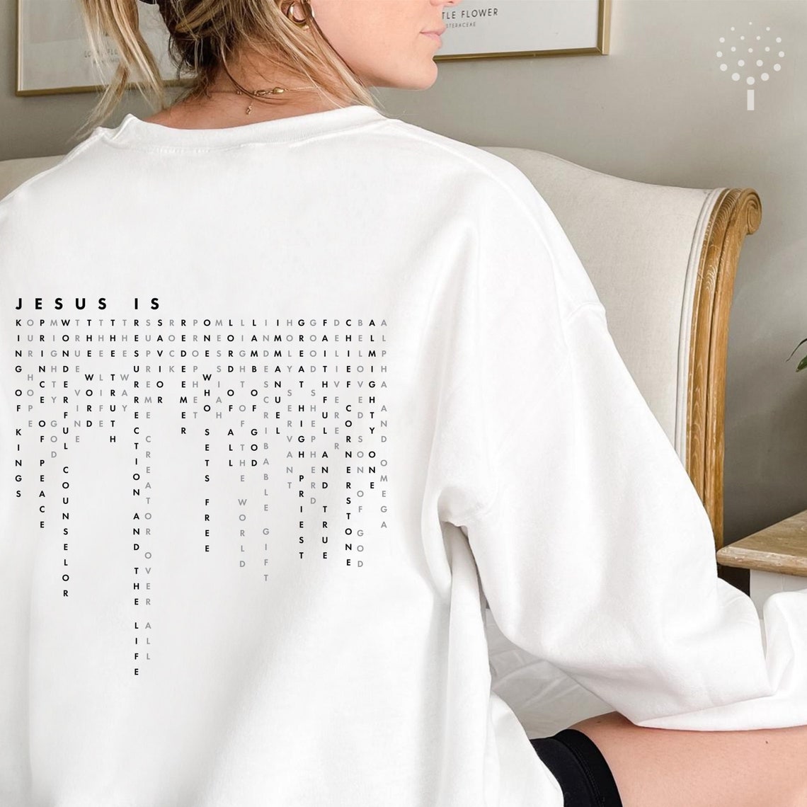 Jesus is names of God Cool Christian Graphic Sweatshirt Names of God ...