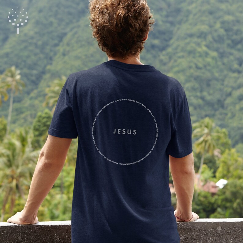 Jesus is names of God Cool Typography Christian Shirts - Etsy