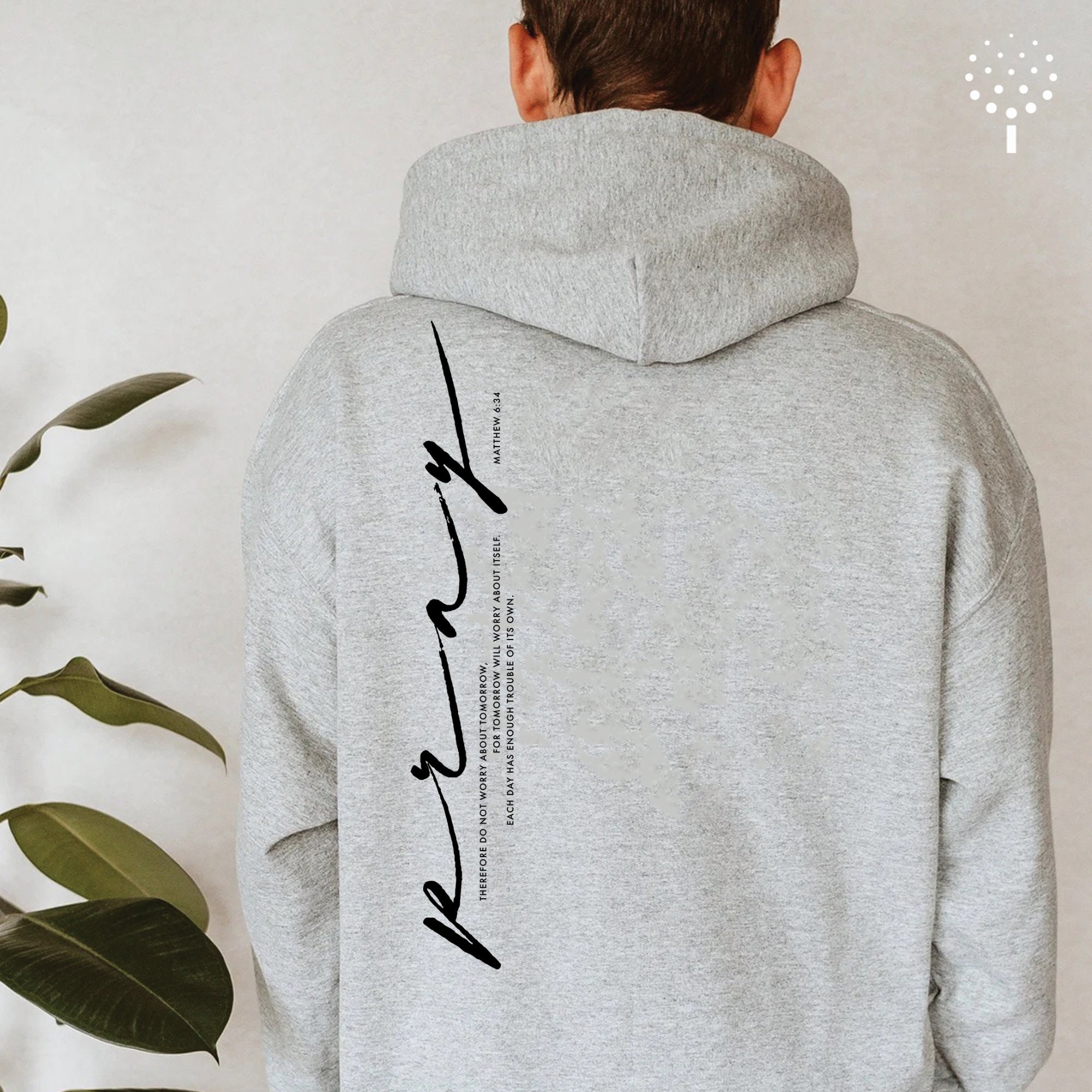 Pray Bible Verse Cool Christian Hoodie Christian Apparel - Etsy