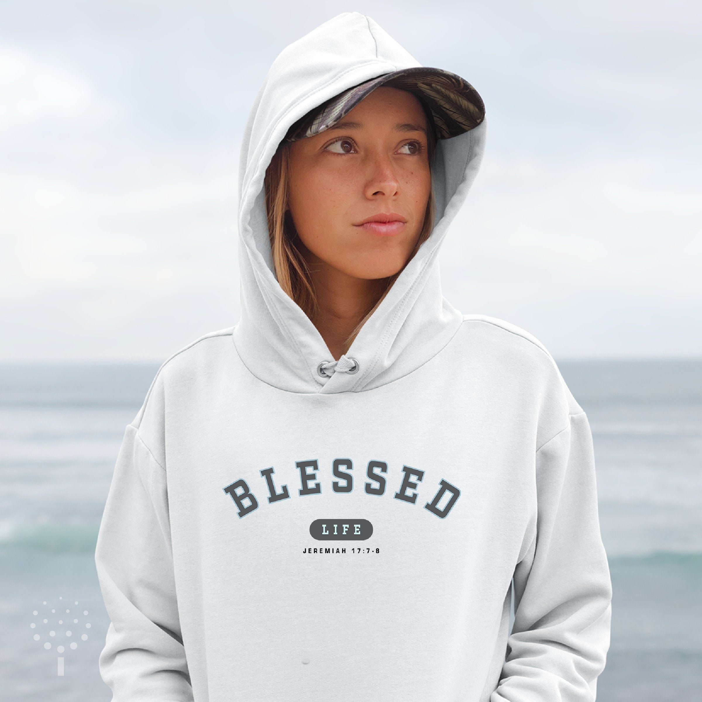 Blessed Life Christian Hoodie, Church Hoodies, Blessed Life Bible ...