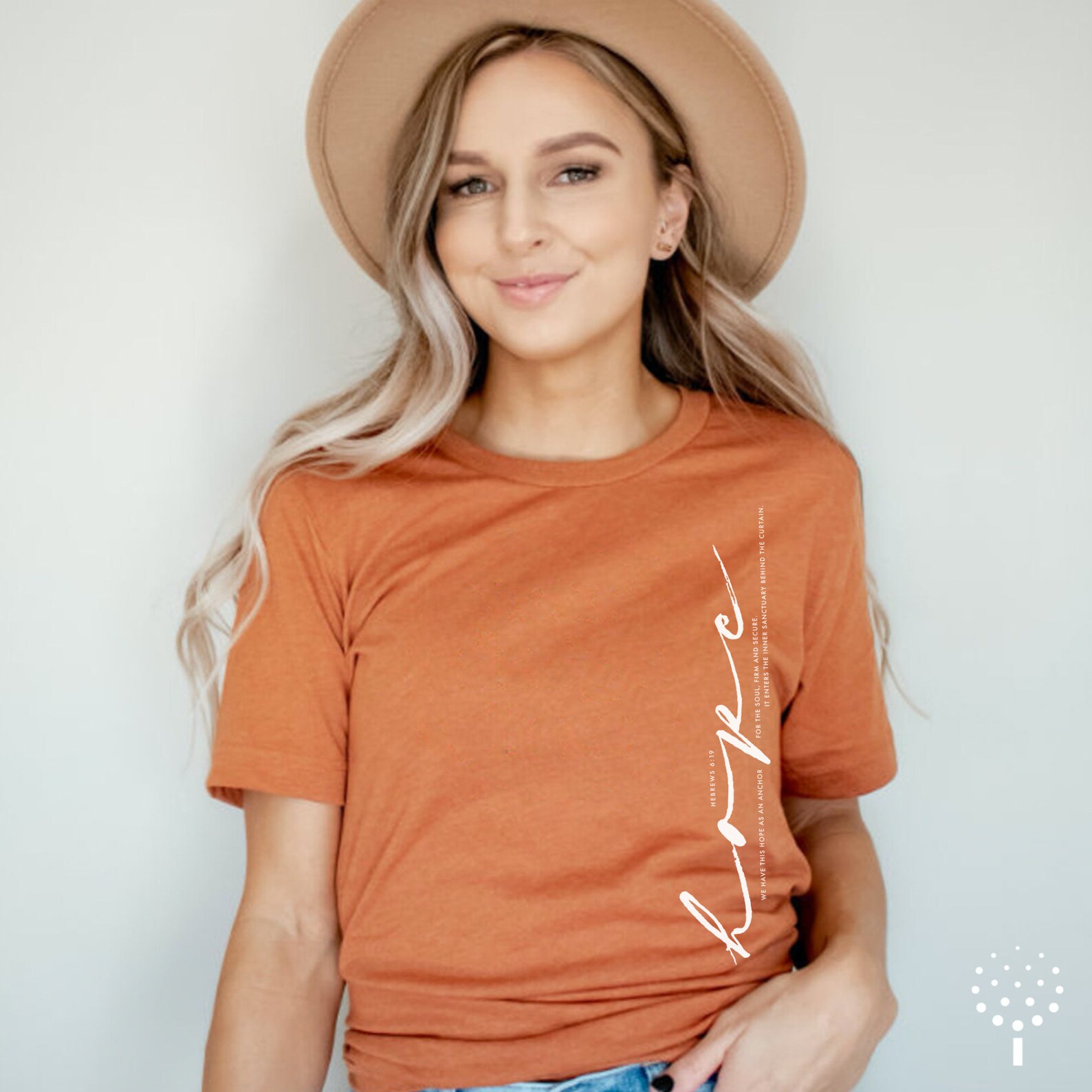 Hope Bible Verse Typography Graphic Christian Shirts, Christian Apparel ...