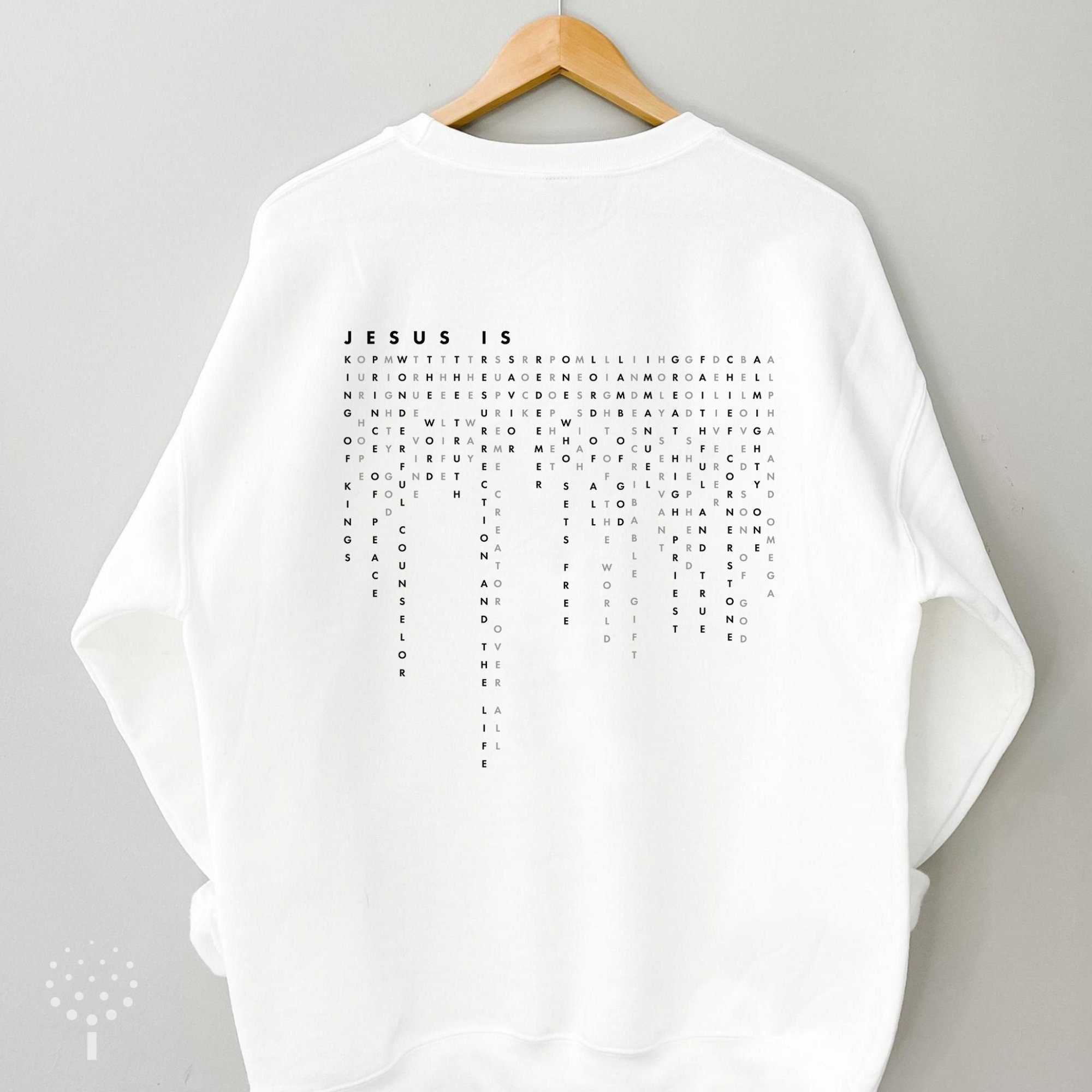 Jesus is names of God Cool Christian Graphic Sweatshirt Names of God ...