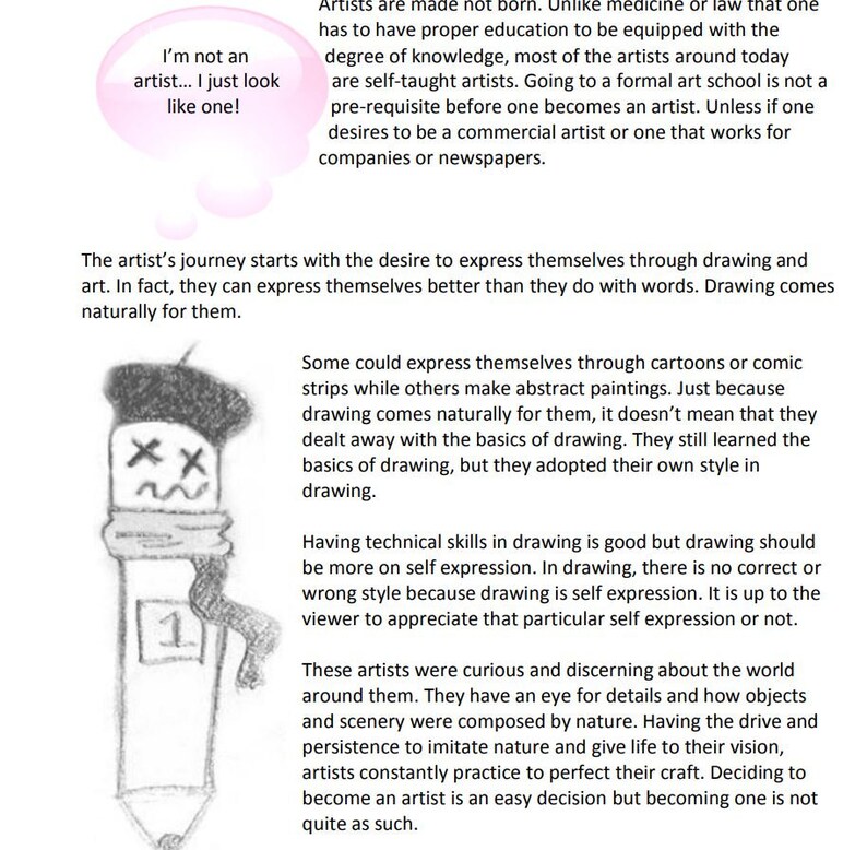 Pencil Drawings the Beginners Guide: the Step by Step Tutorial to Learn ...