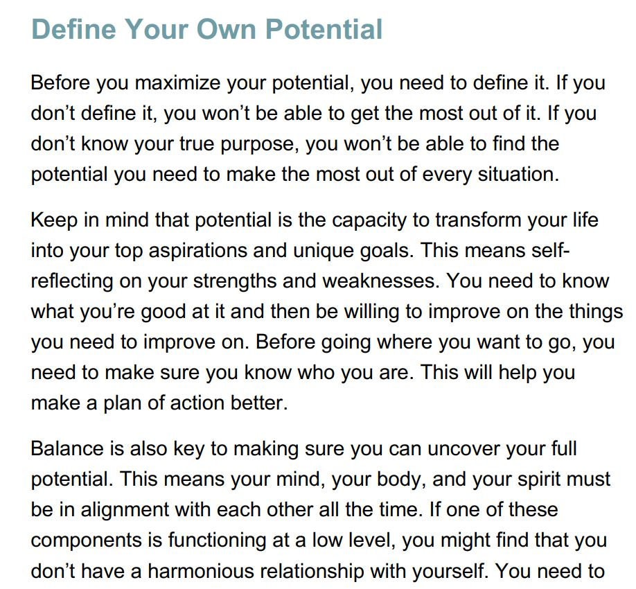 Unlock Your Full Potential How To Unlock Your Full Potential So You