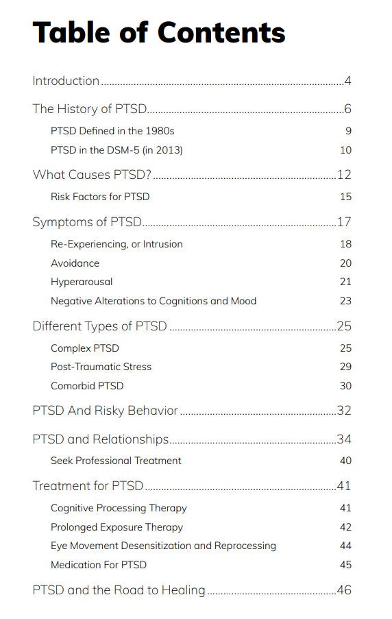 Understanding PTSD: History, Causes, Symptoms, and Treatment Ebook PDF ...