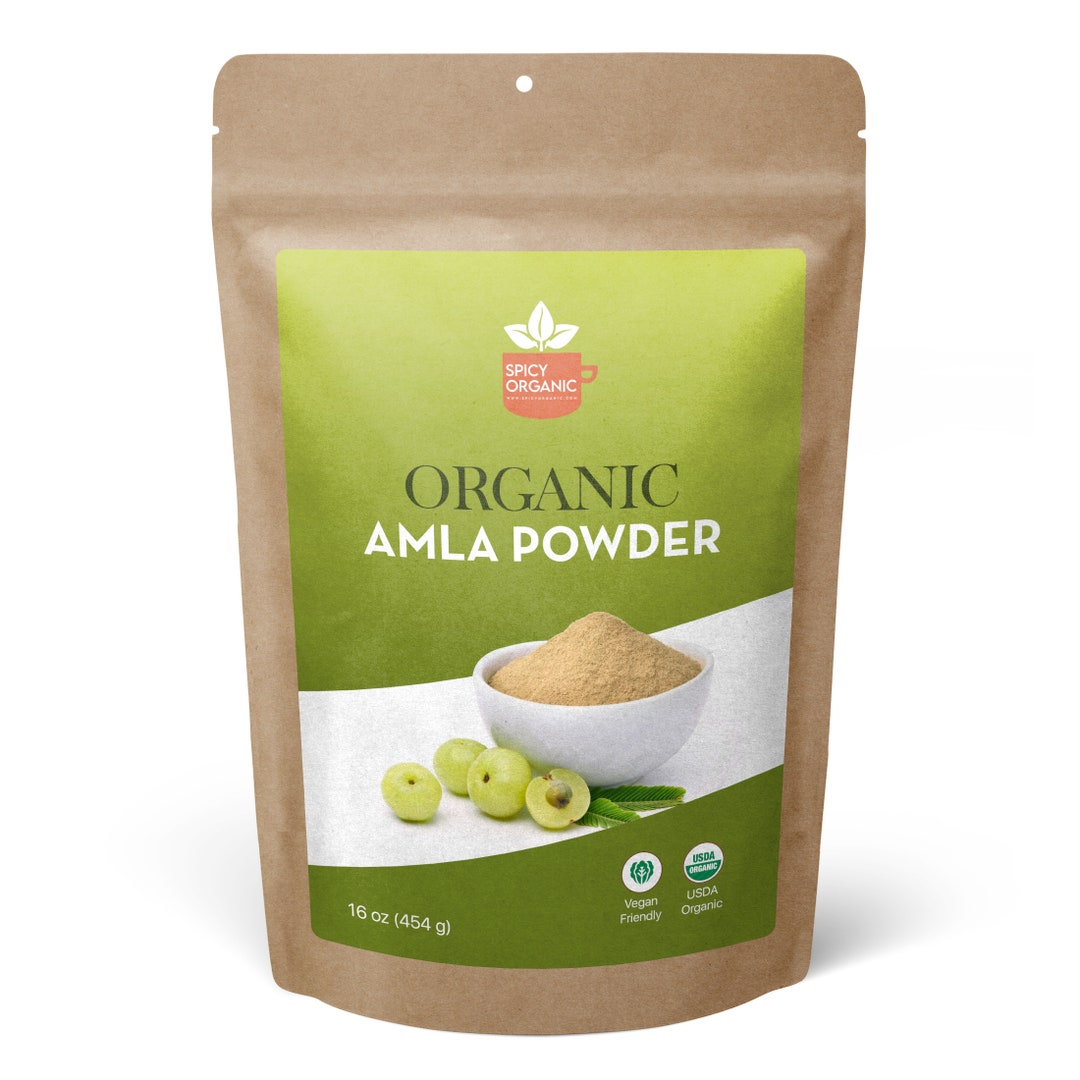 Organic Amla Powder: Vitamin C Superfood for Smoothies - Etsy