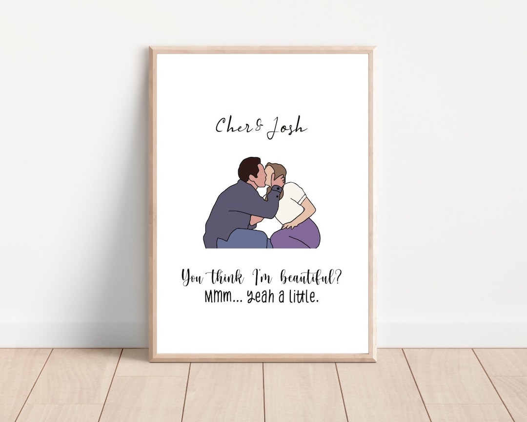 Clueless Print Clueless Poster Clueless Quote Alicia - Etsy