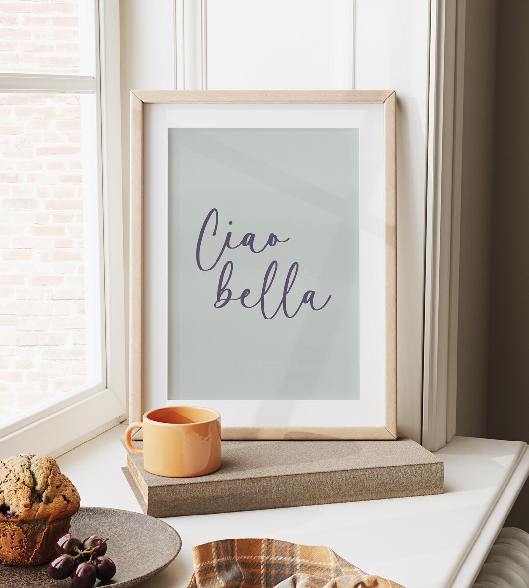 Ciao Bella Print, Ciao Bella Poster, Kitchen Print, Kitchen Wall Art ...