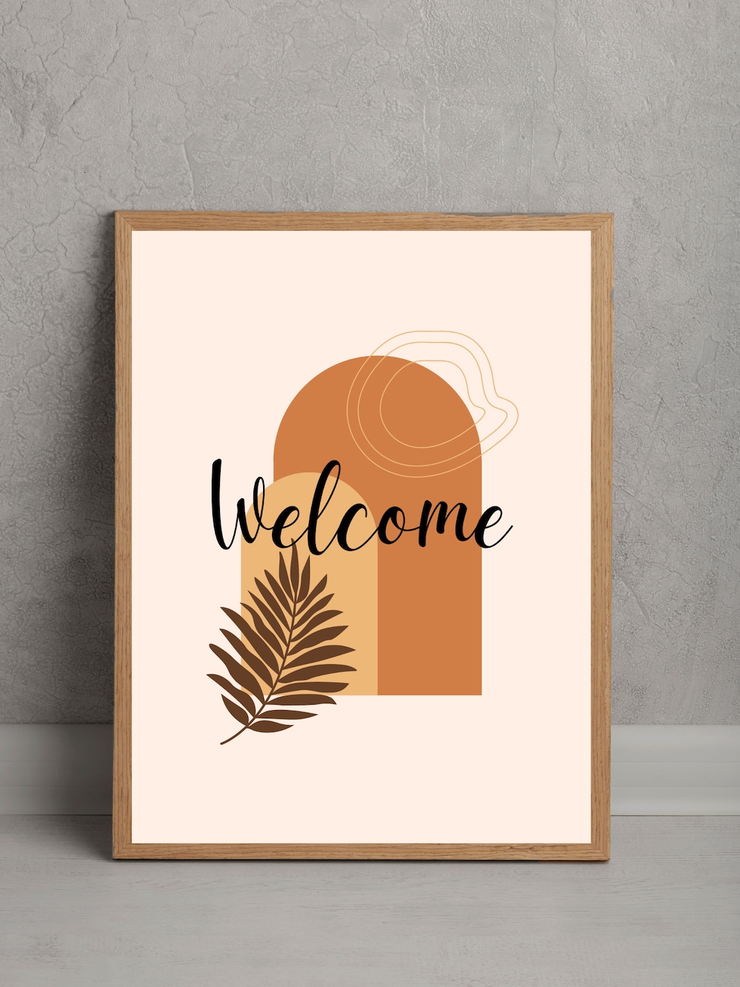 Welcome Sign, Boho Welcome Sign, Downloadable Welcome Sign, Generic ...