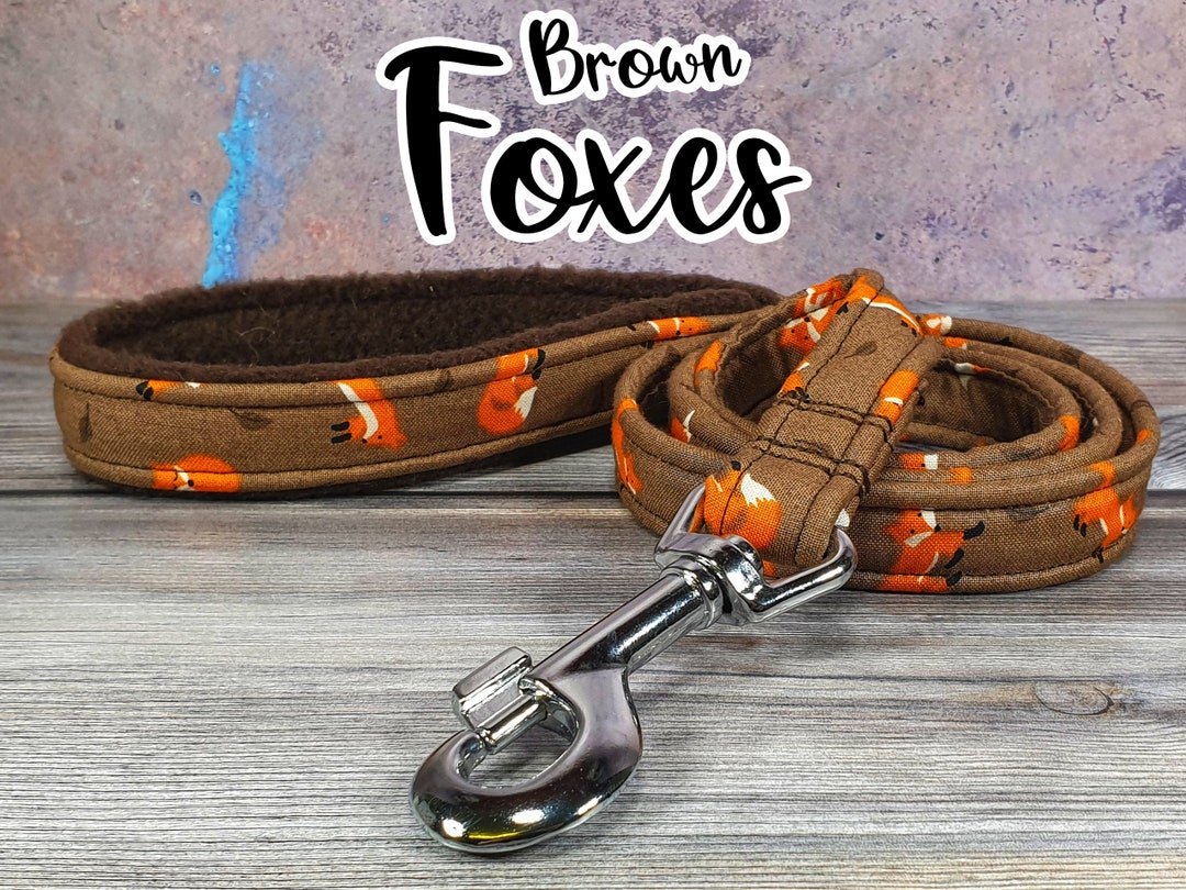 Brown Fox Dog Lead | Leash | Walking Accessory - Etsy