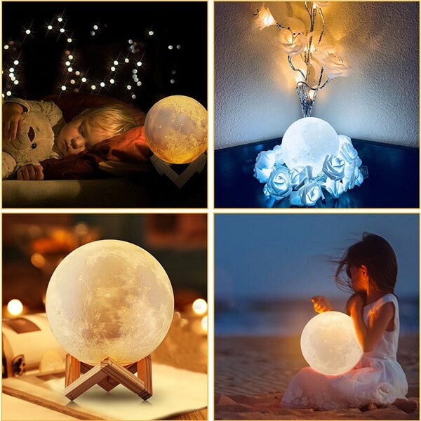 Moon Glow Lamp - Etsy
