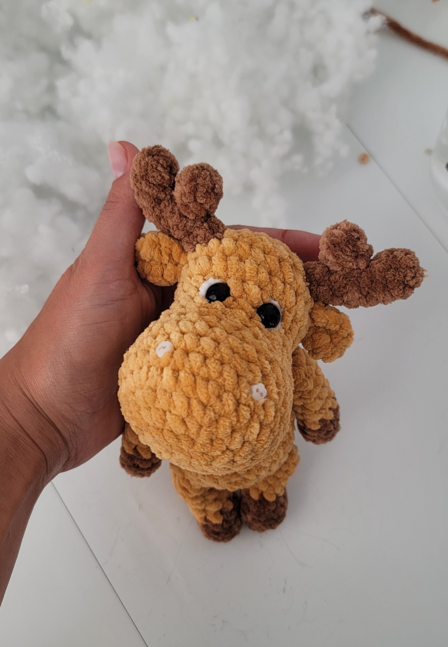 Crochet Moose Amigurumi Pattern Instant Download PDF Pattern Crochet ...