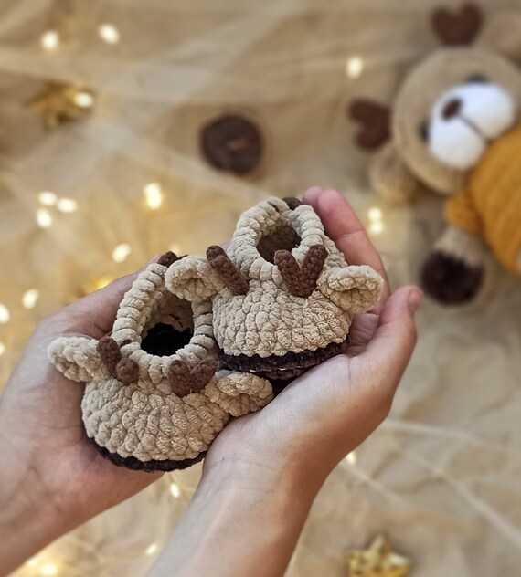 Crochet Animal Baby Booties