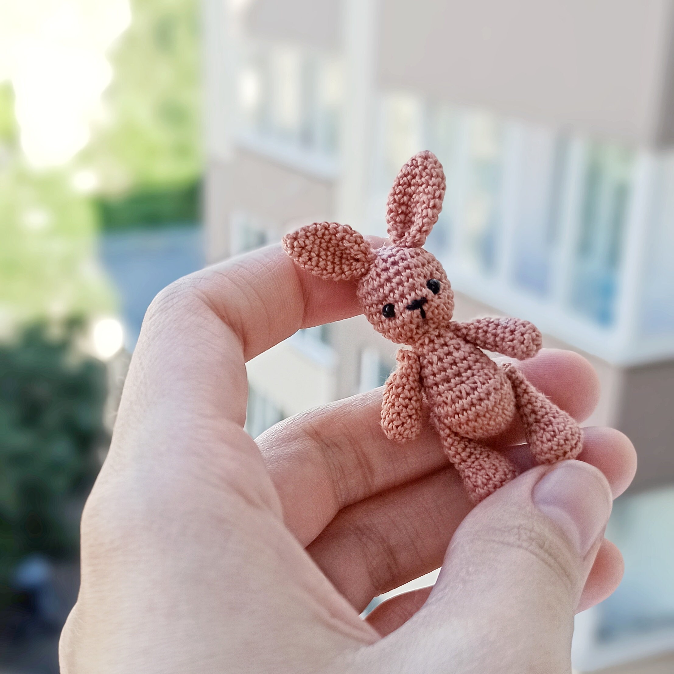 Crochet Pattern Tiny Bunny. PDF Patttern Cute Little Rabbit. - Etsy