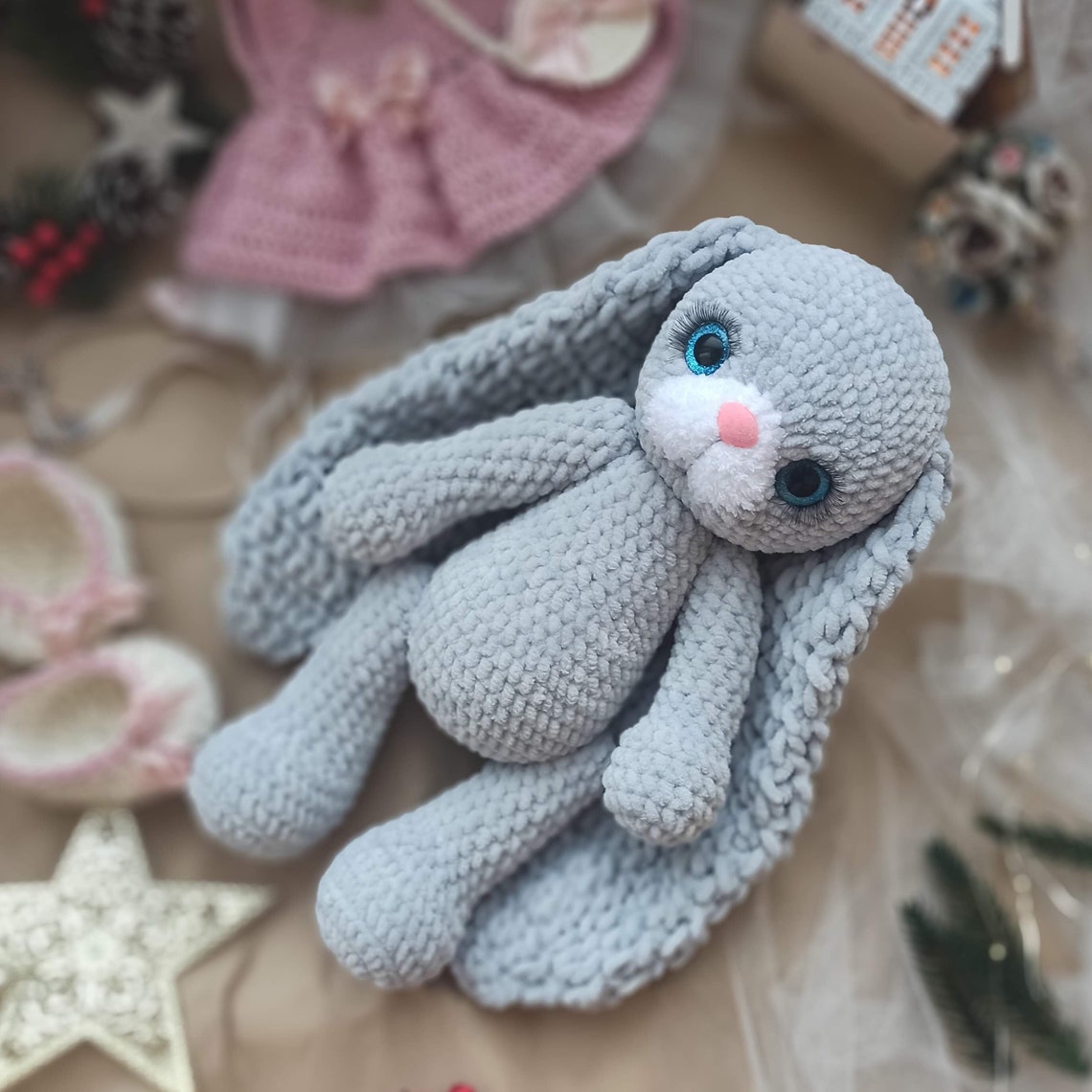 Amigurumi Bunny Crochet Pattern. Cute Easter Bunny Amigurumi - Etsy