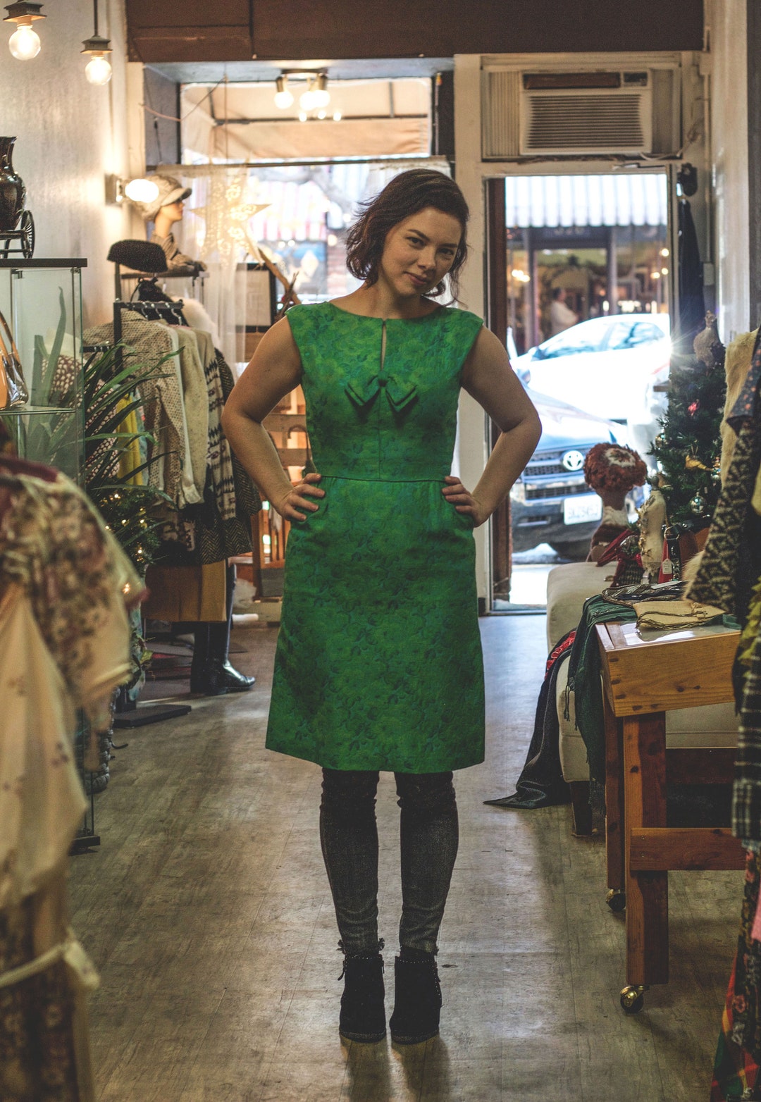 Vintage 1960's Richard Frontman Wiggle Dress - Etsy