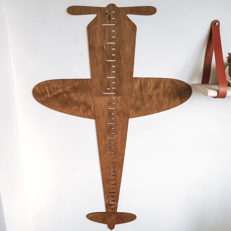 Airplane Growth Chart Vintage Airplane Height Chart | Etsy