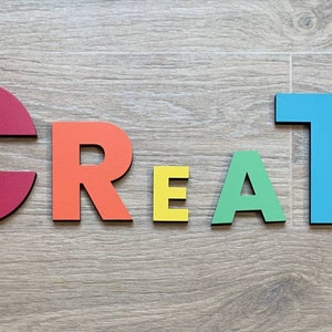 Create Sign Playroom Wall Decor Craft Room Decor Create Word Kids Room ...