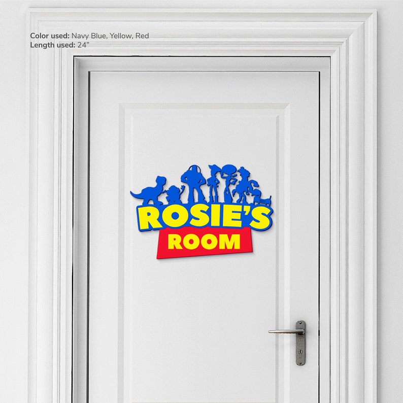 Toy Story Birthday Decoration Custom Sign Toy Story Inspired - Etsy