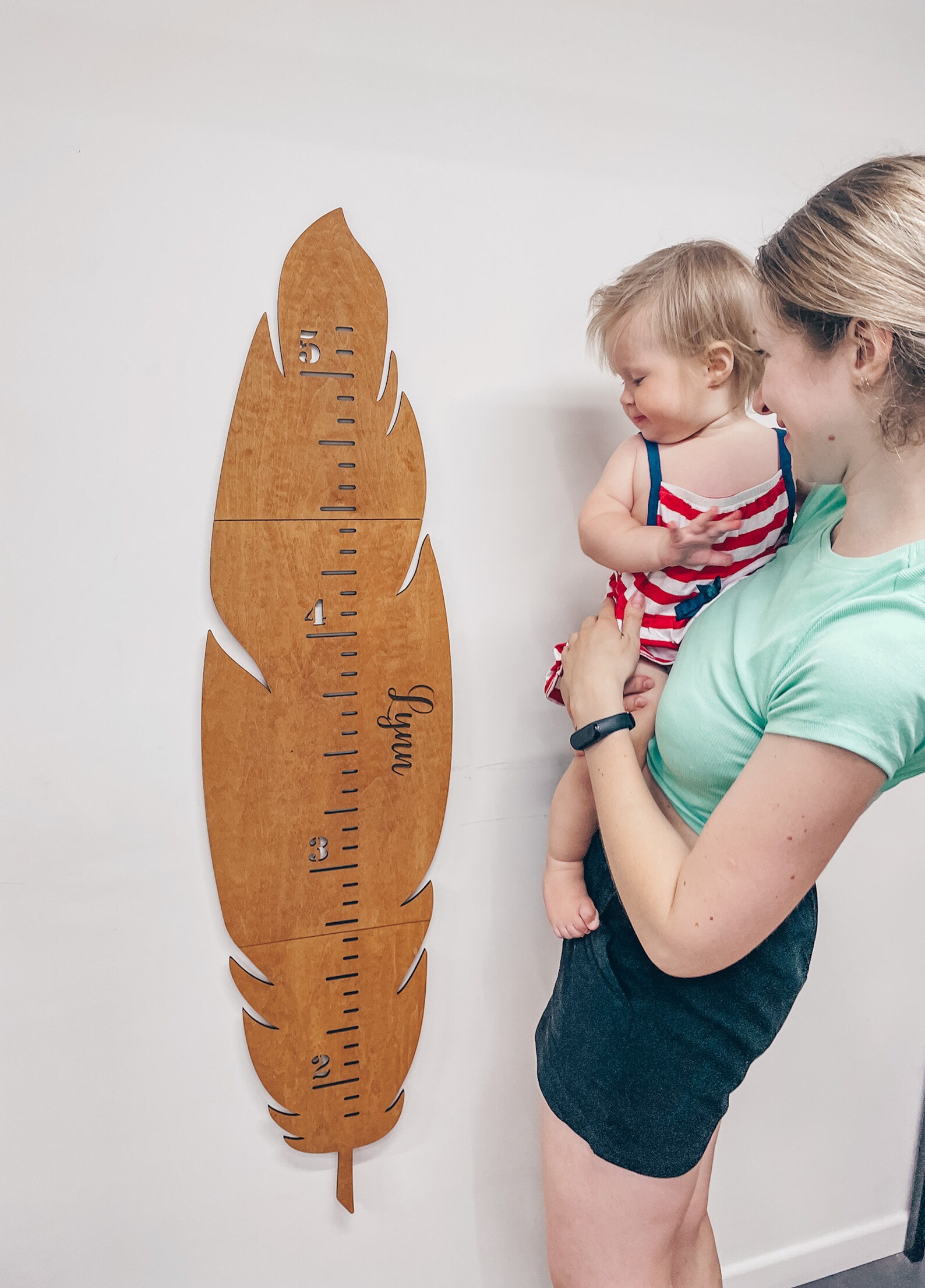 Growth Chart Personalized Growth Chart Ruler Baby Gift Wood - Etsy