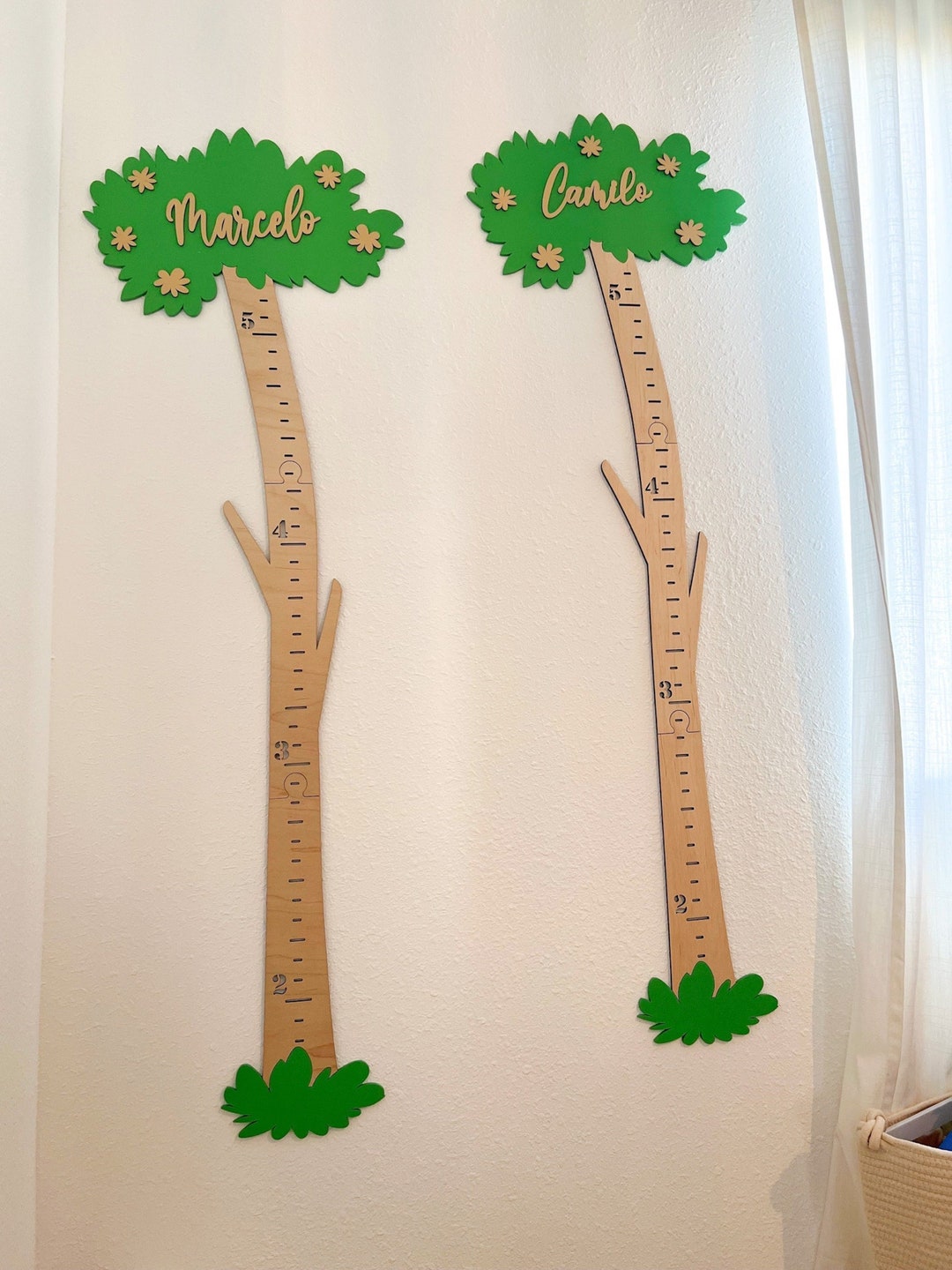 Growth Chart Personalized Growth Chart Ruler Baby Gift Wood Growth ...